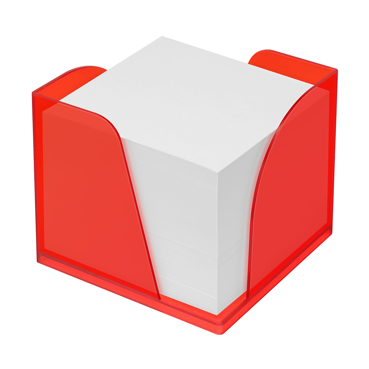 Zettelbox "Gamma" | gefrostet rot | 8035PC-F1